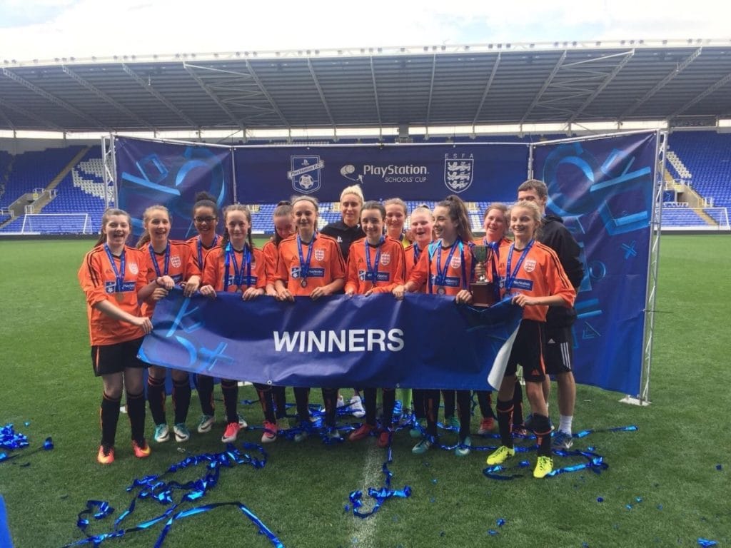 Wokingham’s Bohunt School girls are national football champions ...