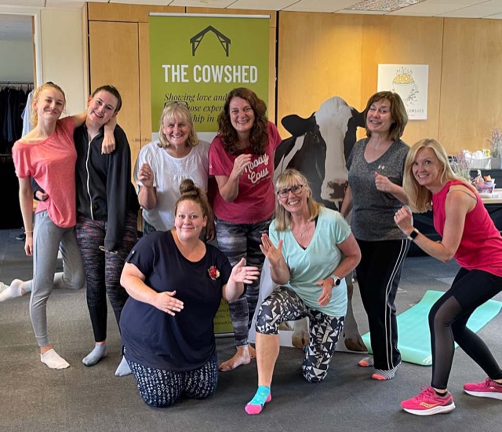 Cowshed takes to runway for fundraiser – Wokingham.Today