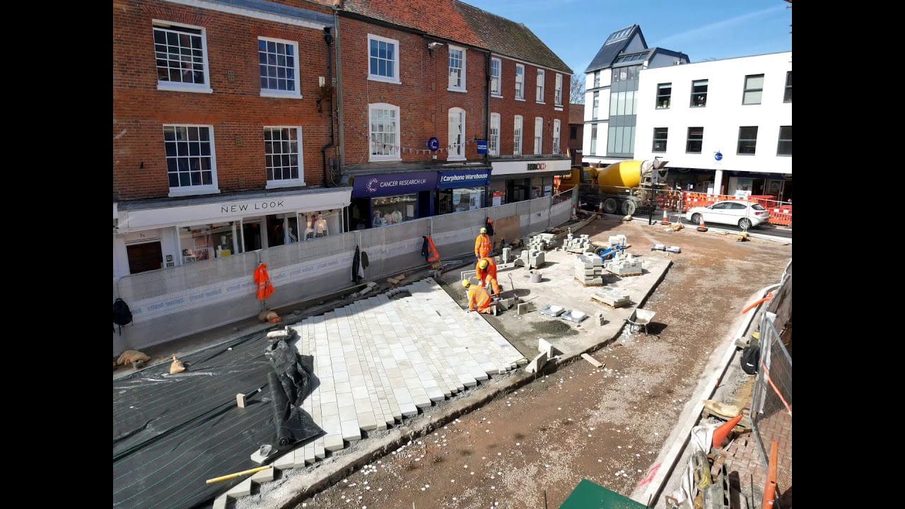 WATCH: Market Place transformation continues – Wokingham.Today