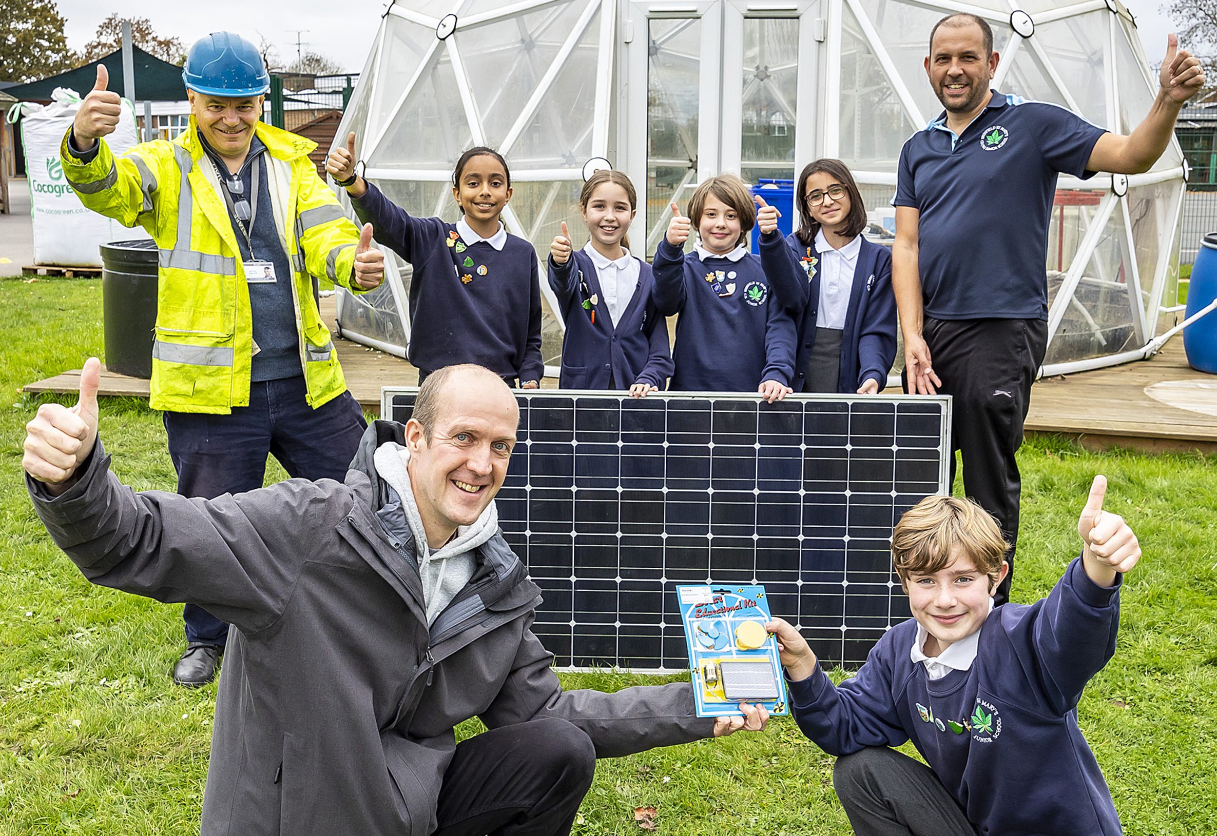 Shinfield school lowers energy use by more than a third with new solar ...