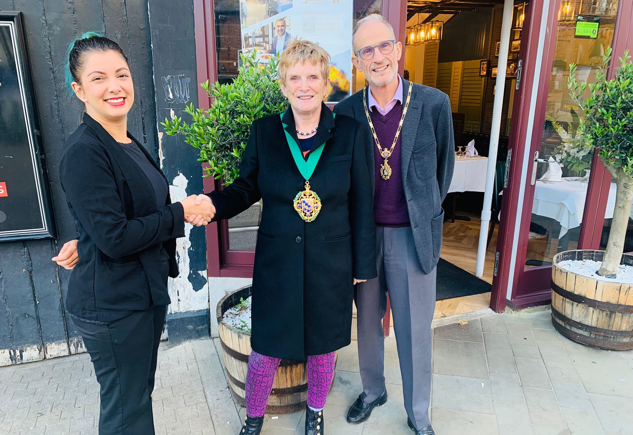 Hot or Not? Mayor reveals her favourite curry during tour of town ...