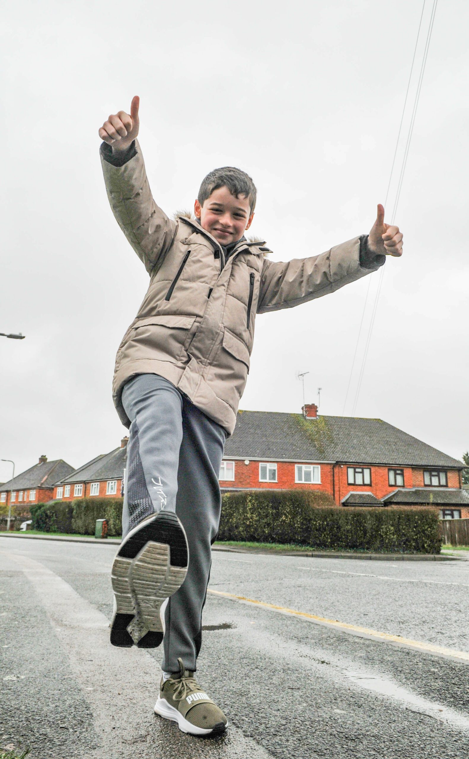 Ten year old Finley is stepping out to support St Nicholas Pre-school ...