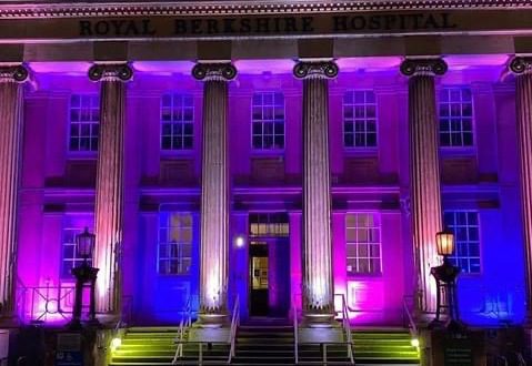 Royal Berks to be lit up in pink and blue for Baby Loss Awareness Week ...